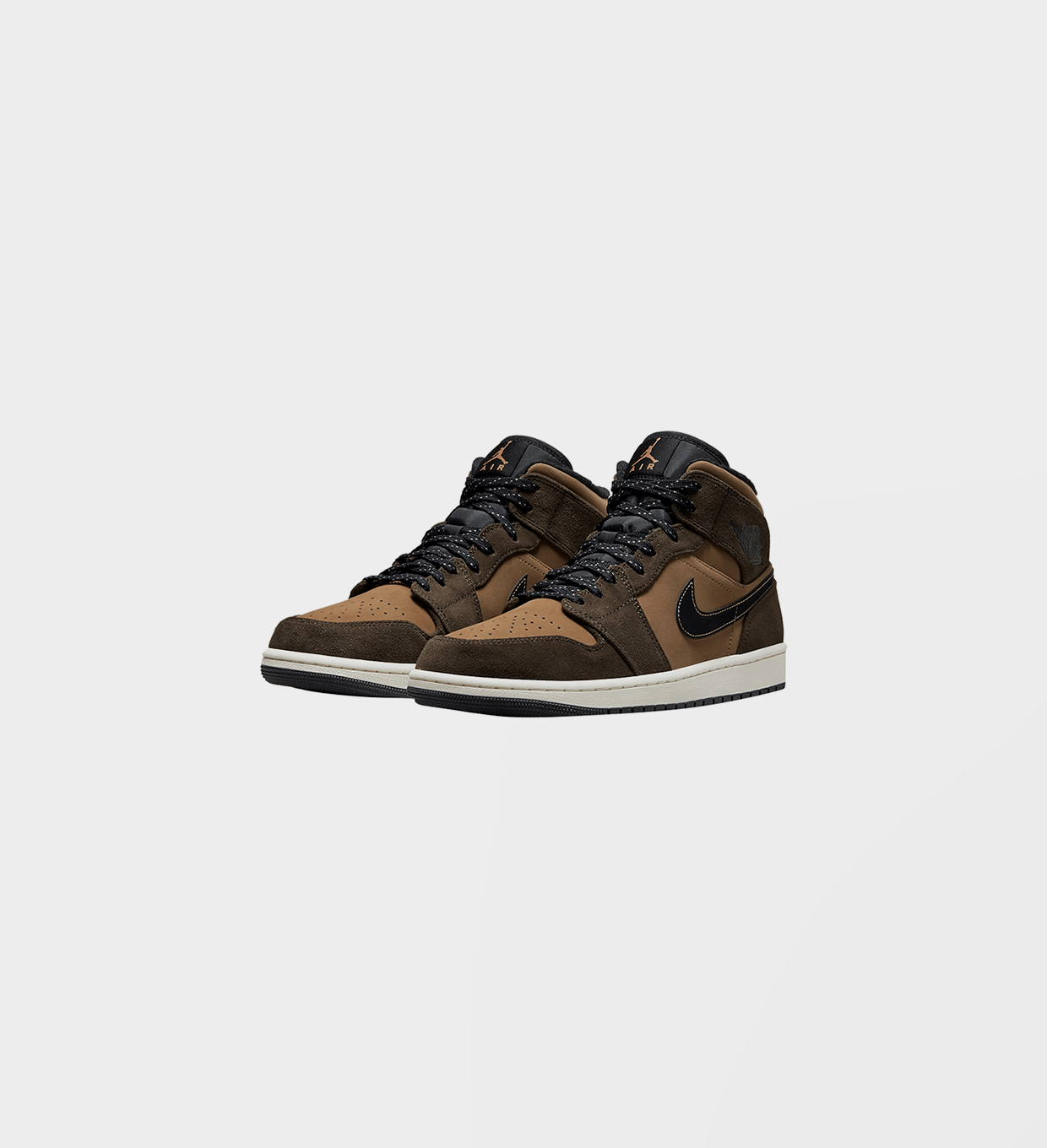 Air Jordan 1 Mid Brown | Cherry Kicks