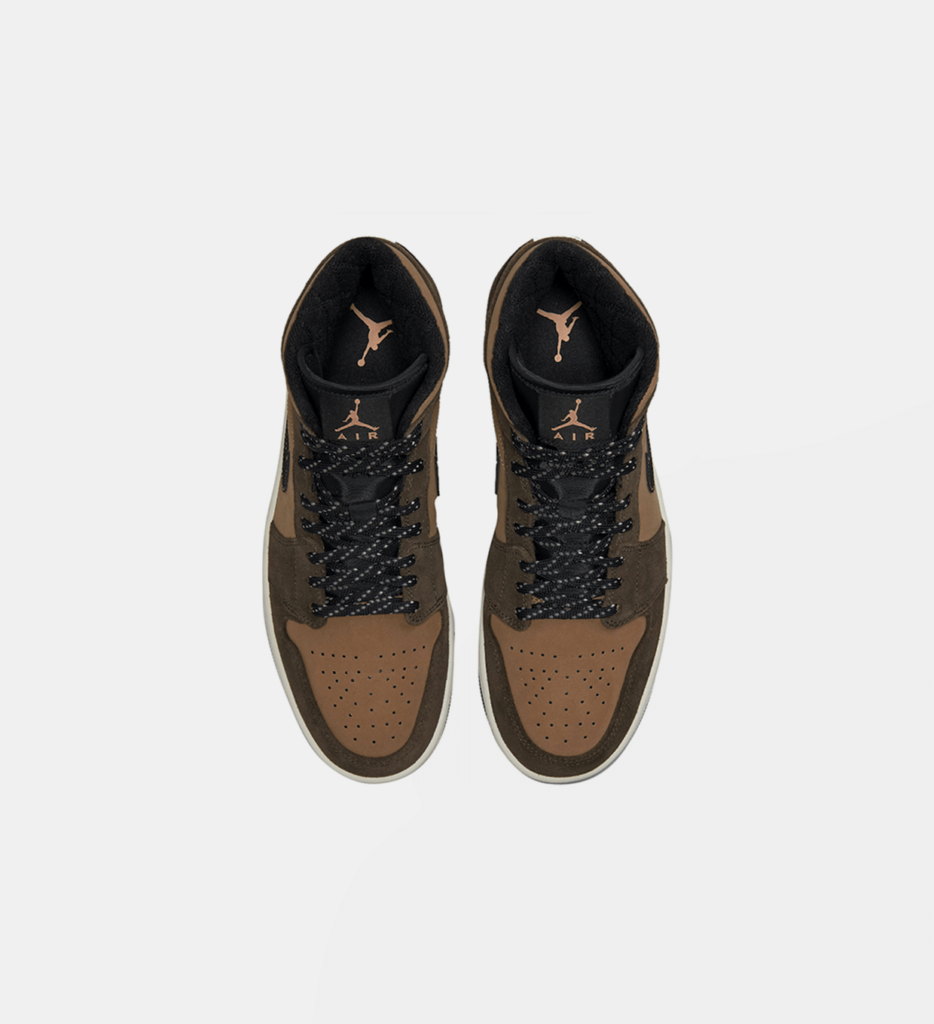 Air Jordan 1 Mid Brown | Cherry Kicks