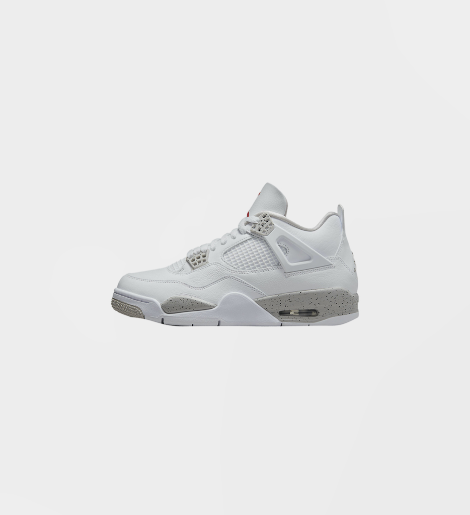 Air Jordan 4 White Oreo (Tech Grey) | Cherry Kicks