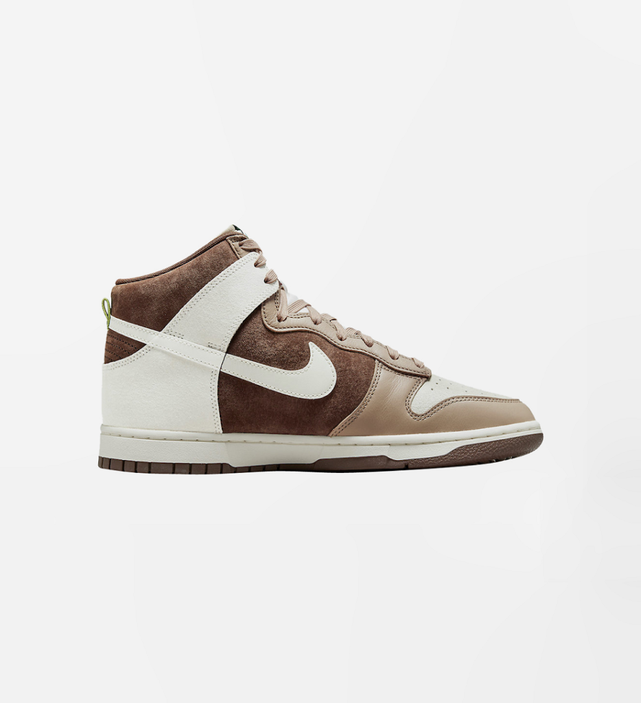 Nike Dunk High Light Chocolate | Cherry Kicks