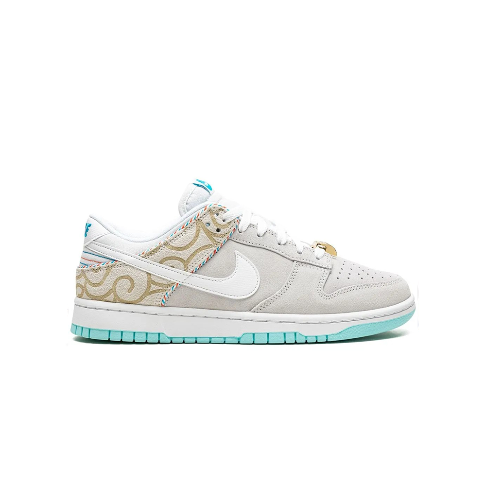 Nike Dunk Low “Barber Shop – Light Grey” | Cherry Kicks